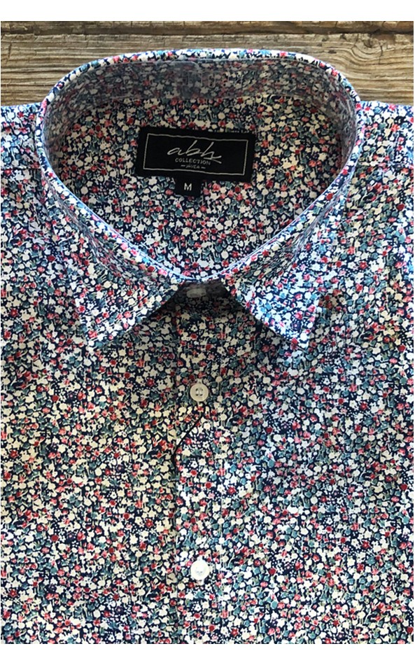 Multicolored print men's shirt | ABH Collection JÁVEA