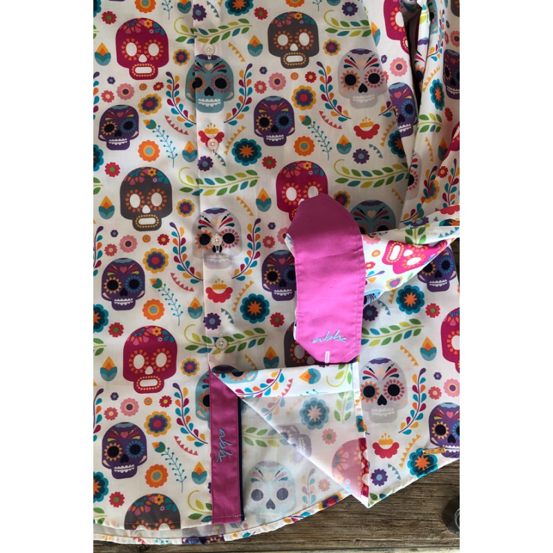 Skull print mens shirts | ABH Collection JÁVEA