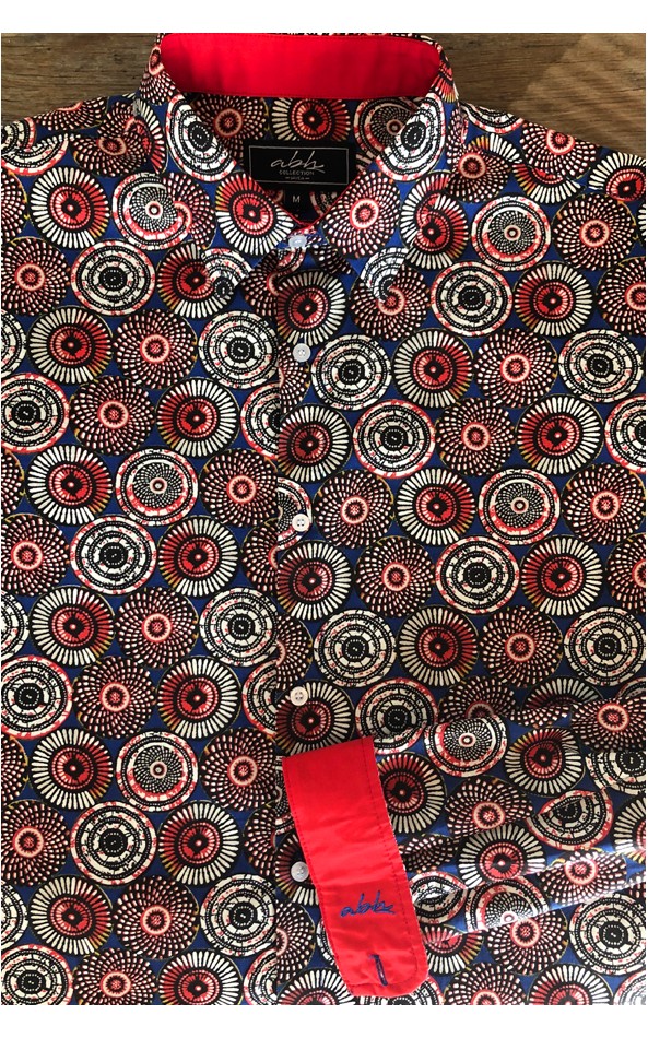Ethnic print men's shirt | ABH Collection JÁVEA